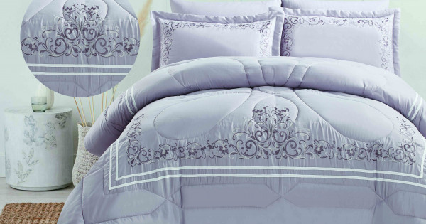 6PCS COMFORTER SET-DOUBLE