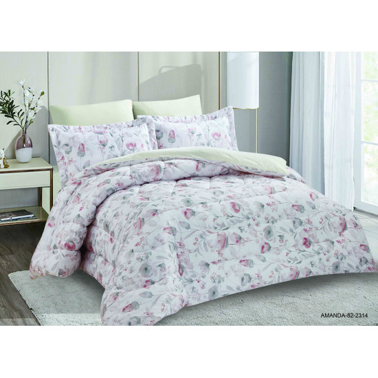 6-Piece Double Super King Size Comforter Set
