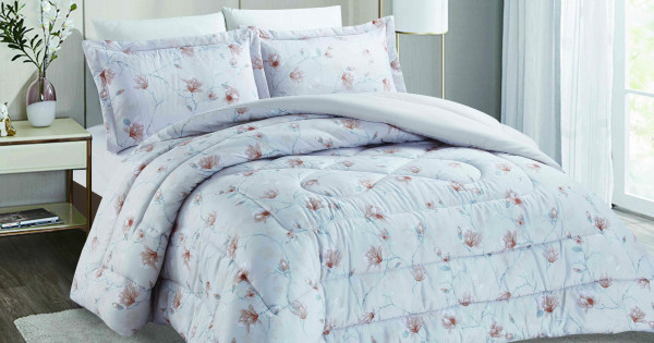 6-Piece Double Super King Size Comforter Set