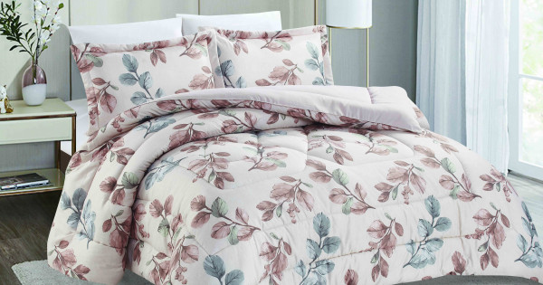 6-Piece Double Super King Size Comforter Set