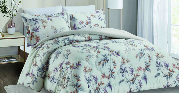 6-Piece Double Super King Size Comforter Set