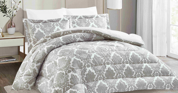 6-Piece Double Super King Size Comforter Set