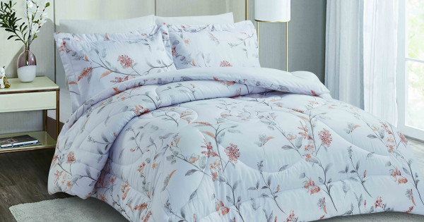 6-Piece Double Super King Size Comforter Set