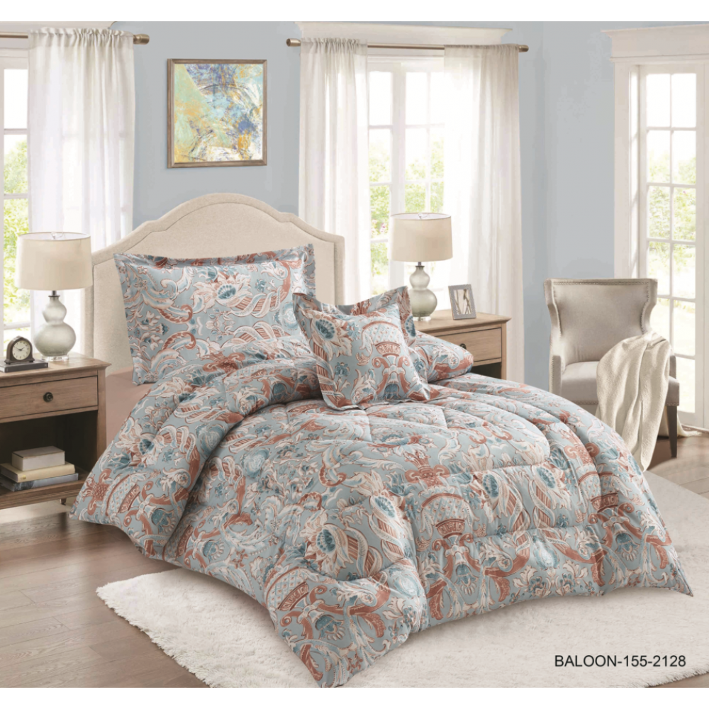 4PC COMFORTER SET-SINGLE