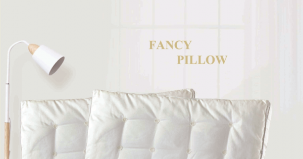 PROFESSOR LUXURY PILLOW-FANCY COTTON (50x75 cm)-ULTRA SOFT