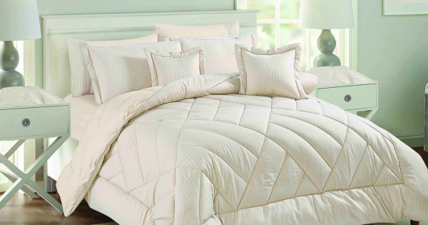 10-Piece Comforter Set-Double