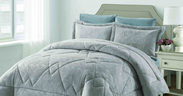 SUPERKING SIZE BLANKET COMFORTER 6PCS SET