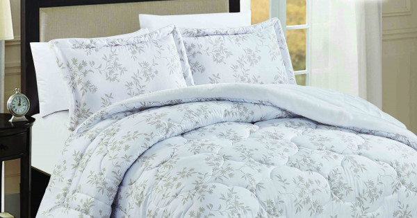4PC SINGLE BLANKET COMFORTER SET