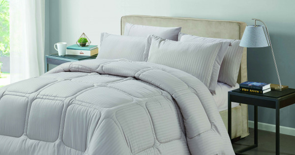 6-Piece Double Super King Size Comforter Set