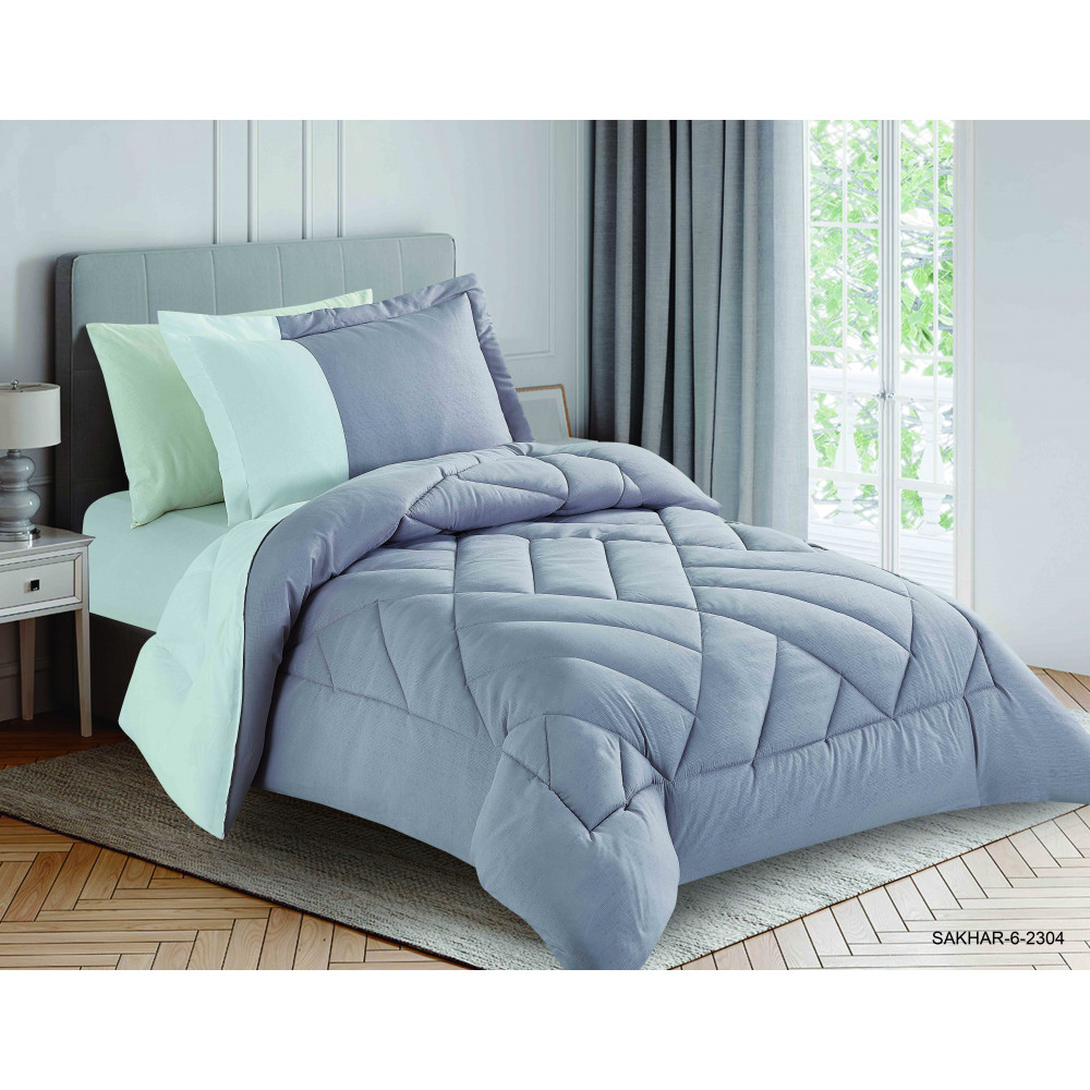 4PC SINGLE COMFORTER SET