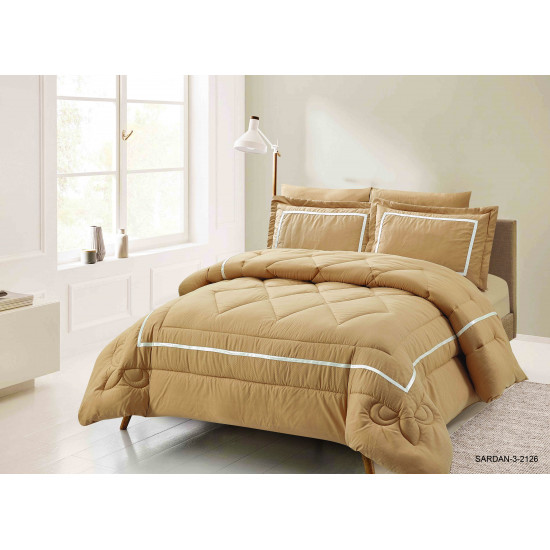 6-Piece Double Super King Size Comforter Set