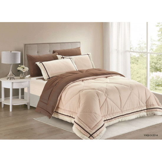 Elite Home 6PC Double Comforter Set