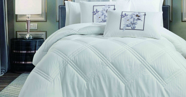 6-Piece Double Super King Size Comforter Set